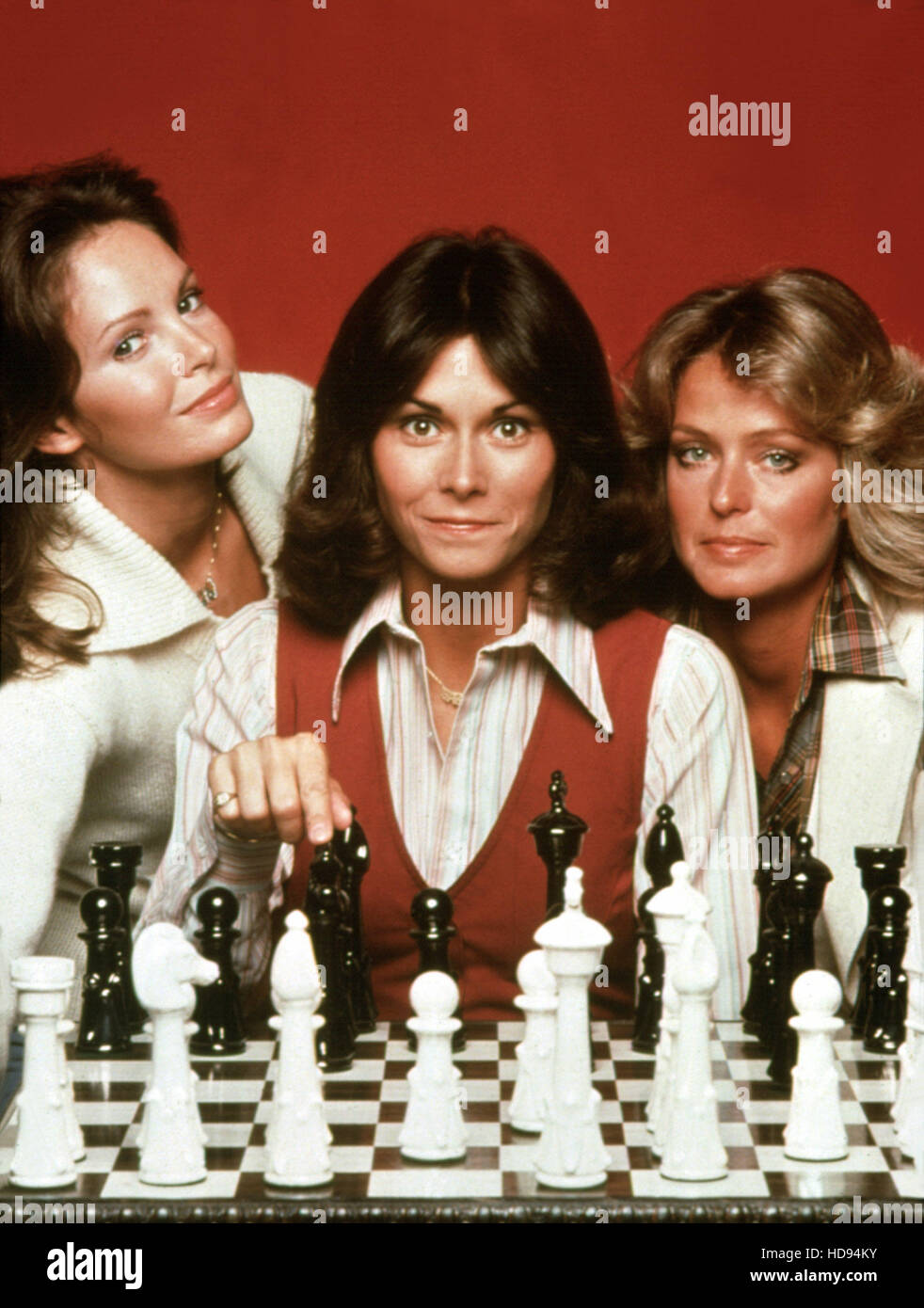 CHARLIE'S ANGELS, Jaclyn Smith, Kate Jackson, Farrah Fawcett, 1976-1981 Stock Photo - Alamy