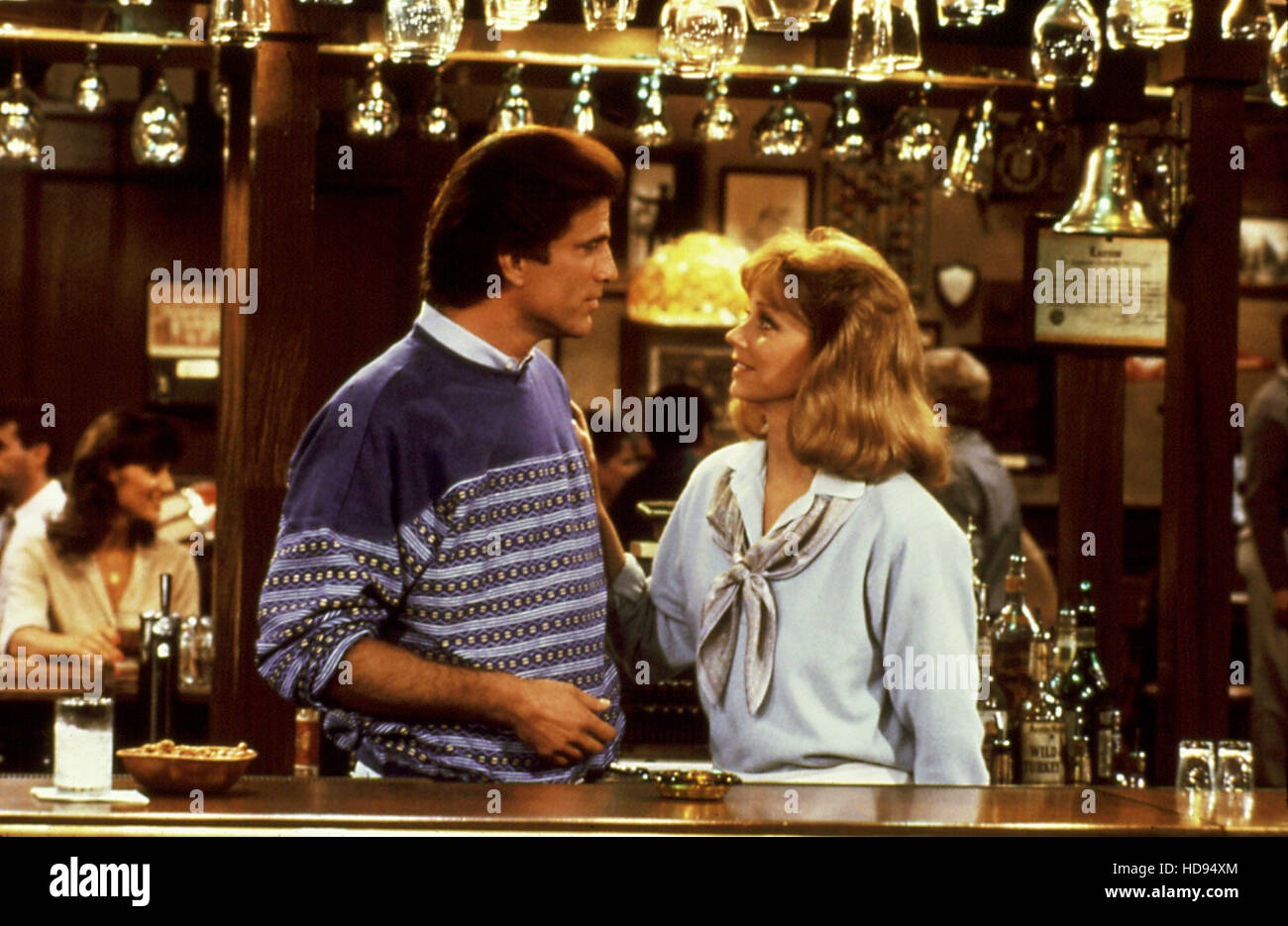 CHEERS, Ted Danson, Shelley Long, 1982-1993 Stock Photo - Alamy
