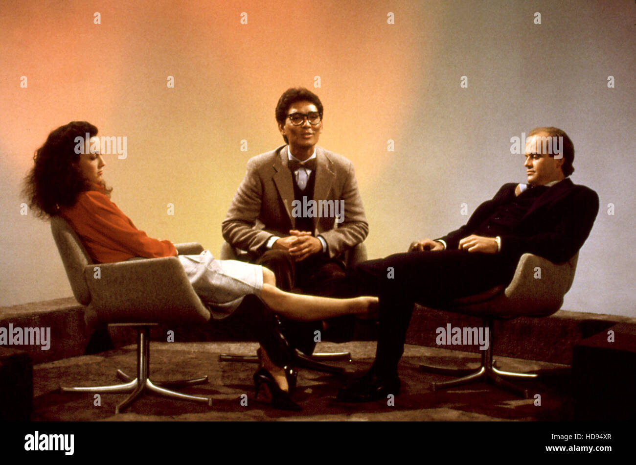 CHEERS, Bebe Neuwith, Kelsey Grammer, 1982-1993 Stock Photo - Alamy