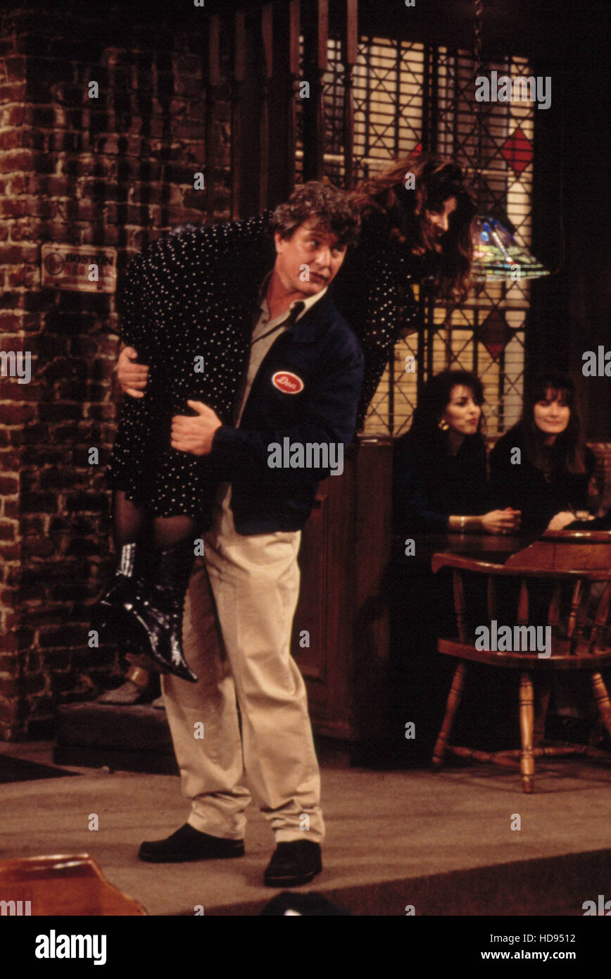 CHEERS, Tom Berenger, Kirstie Alley, 1982-93, episode 'One For the Road ...