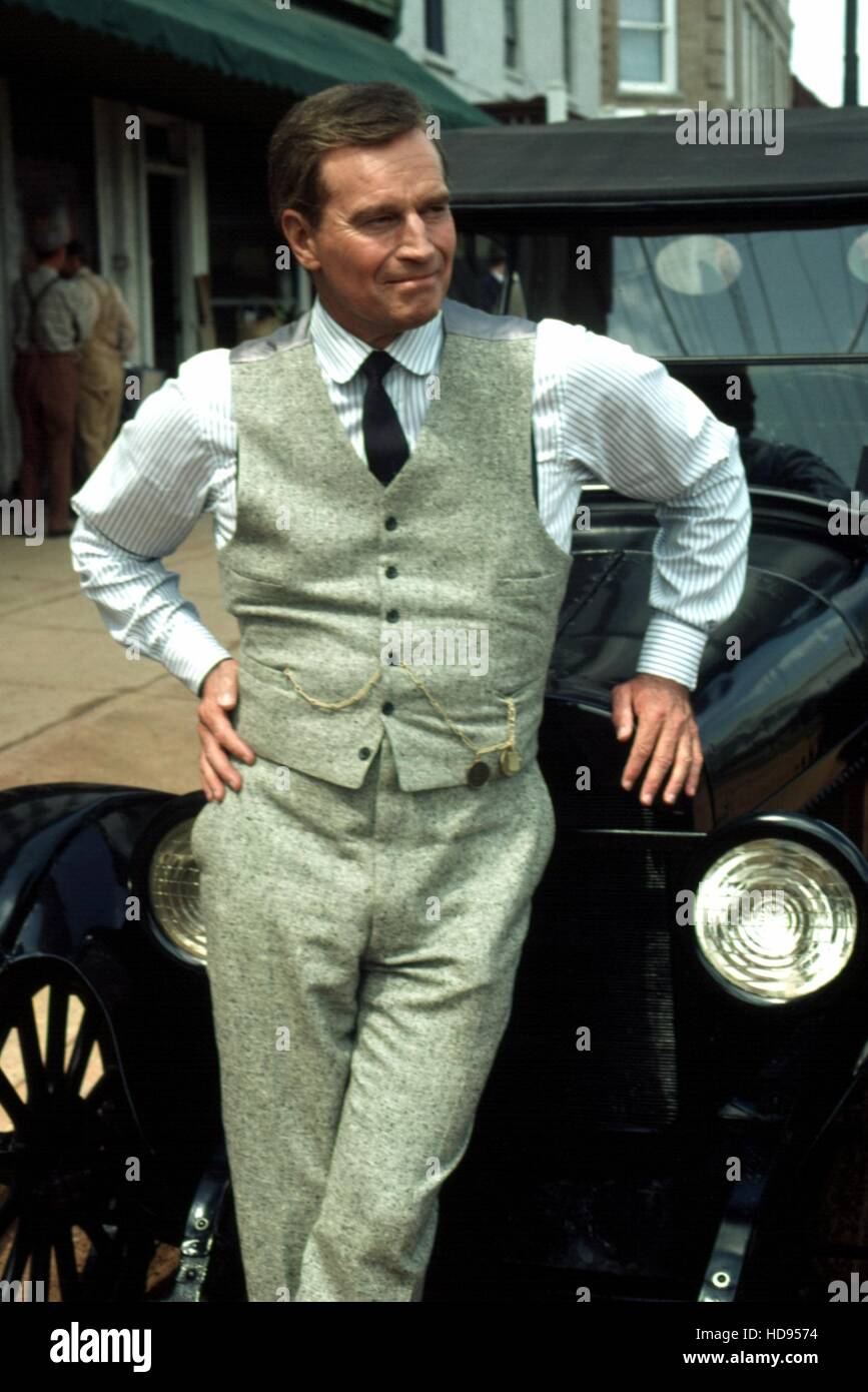 CHIEFS, Charlton Heston, 1983 Stock Photo - Alamy