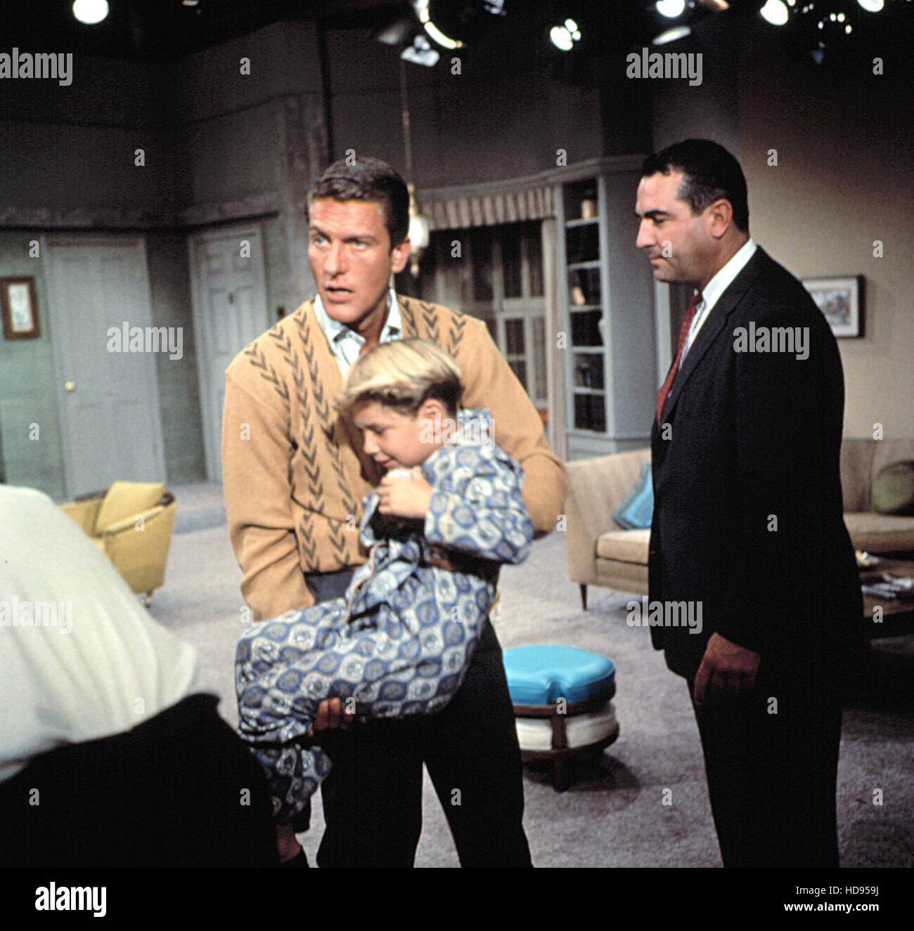 DICK VAN DYKE SHOW, Larry Mathews, Dick Van Dyke, 1961-66 Stock Photo ...