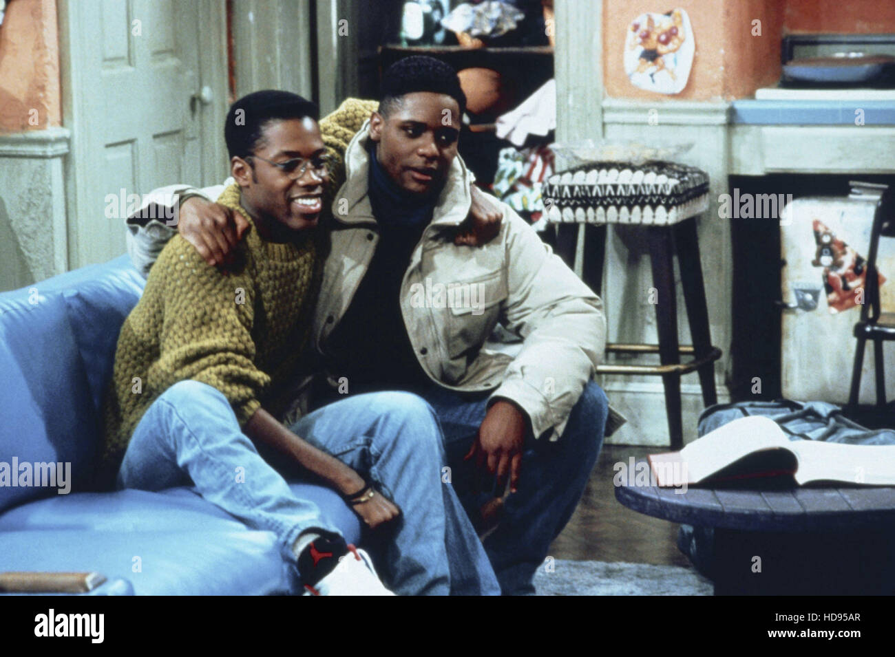 A DIFFERENT WORLD, from left: Kadeem Hardison, Blair Underwood, 'War ...