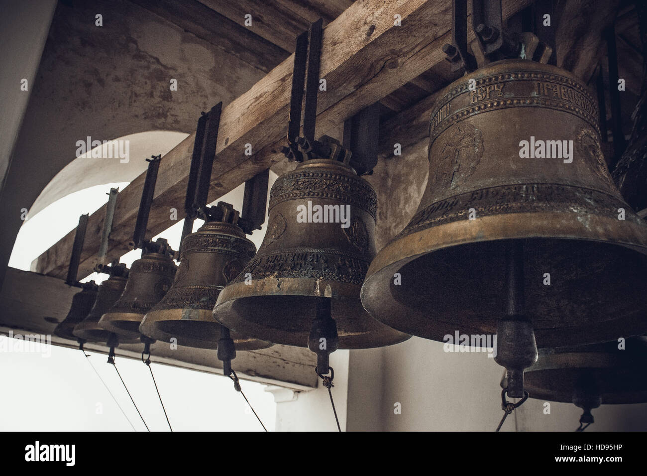 Russian church bells Stock Photo - Alamy
