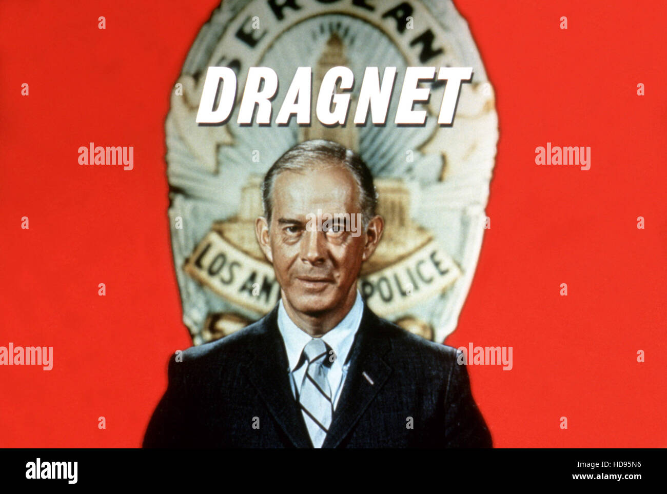 DRAGNET (aka DRAGNET 1967), Harry Morgan, 1967-70 Stock Photo - Alamy