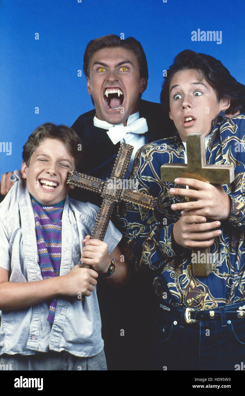 DRACULA: THE SERIES, from left: Jacob Tierney, Geordie Johnson, Joe ...
