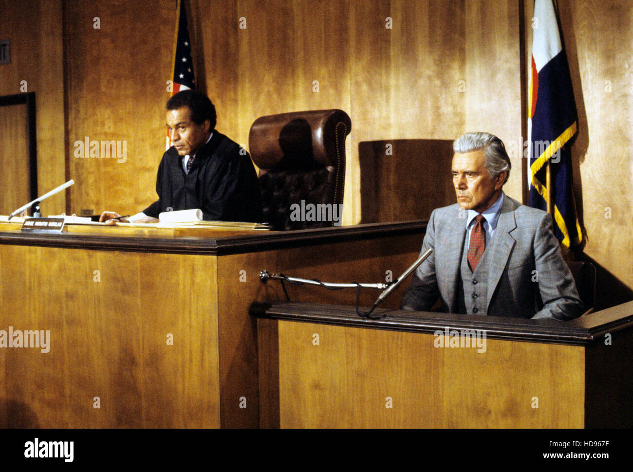 DYNASTY, Lloyd Haynes, John Forsythe, series: 1981-1989. © Aaron ...