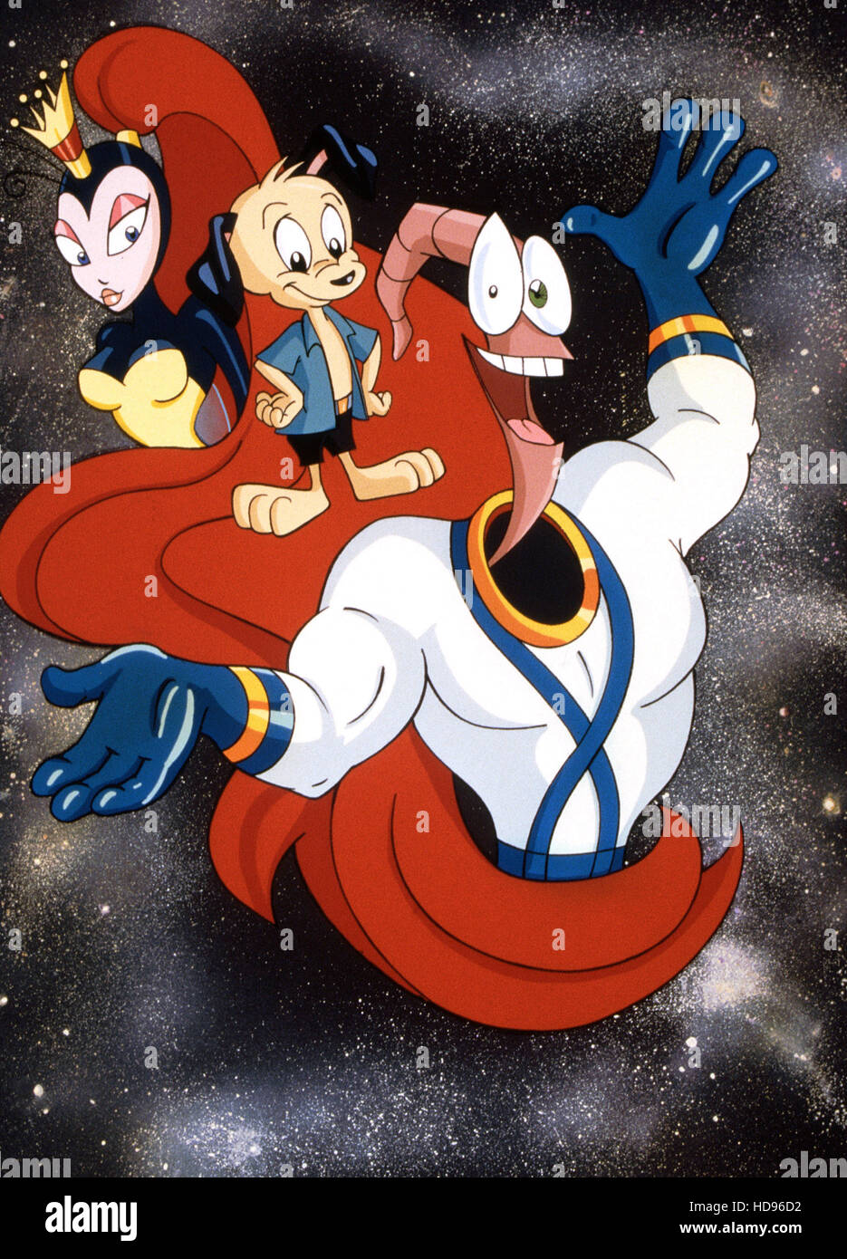 EARTHWORM JIM, (from left): Princess What's-Her-Name, Peter Puppy ...
