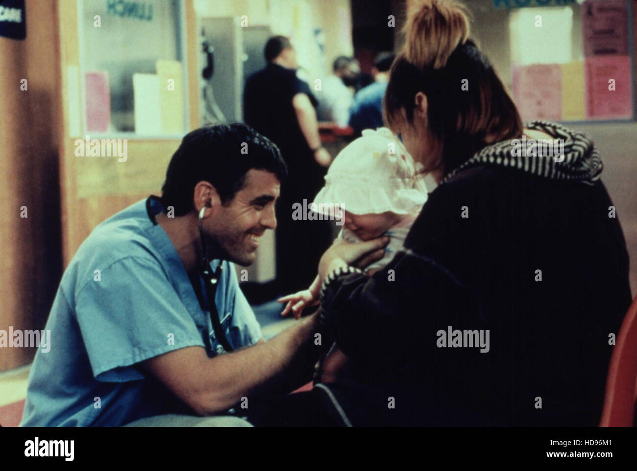 E.R., George Clooney (left), 1994-, © NBC / Courtesy: Everett ...