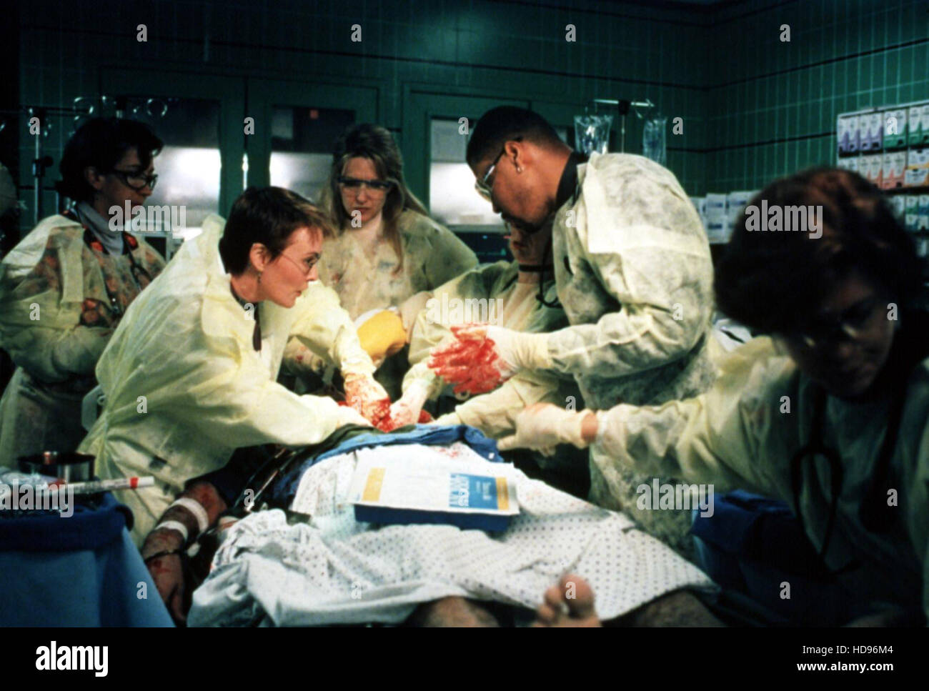 E.R., Laura Innes, Sherry Stringfield, Eriq LaSalle, 'Masquerade ...
