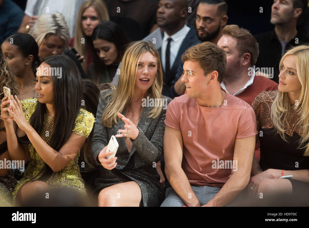 London Fashion Week Spring/Summer 2017 - Julien Macdonald - Front Row ...