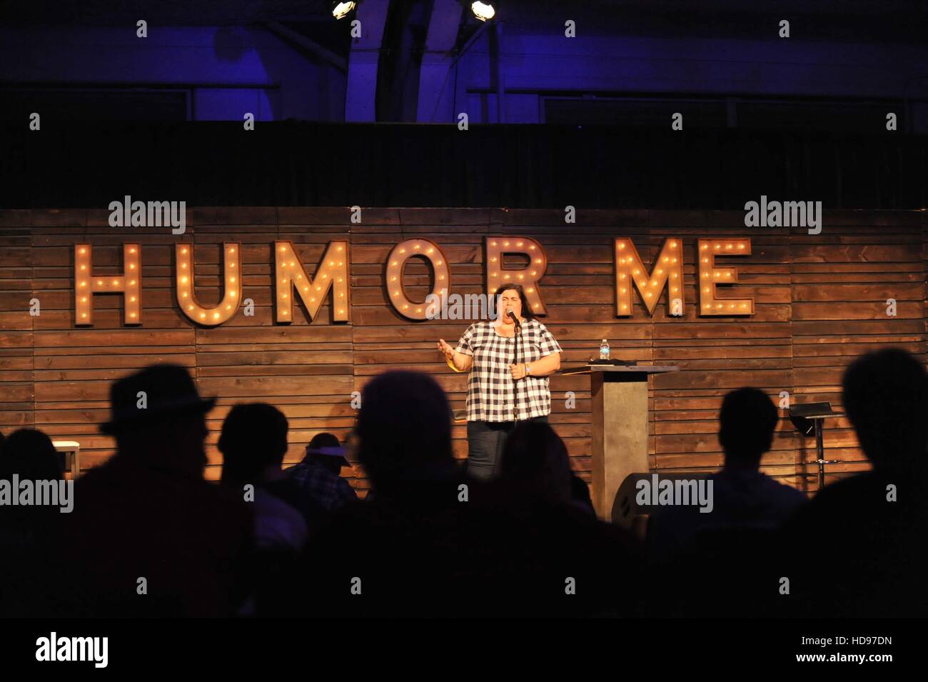 Comedian Deb DeGiovanni does stand up at the KAABOO Del Mar music ...