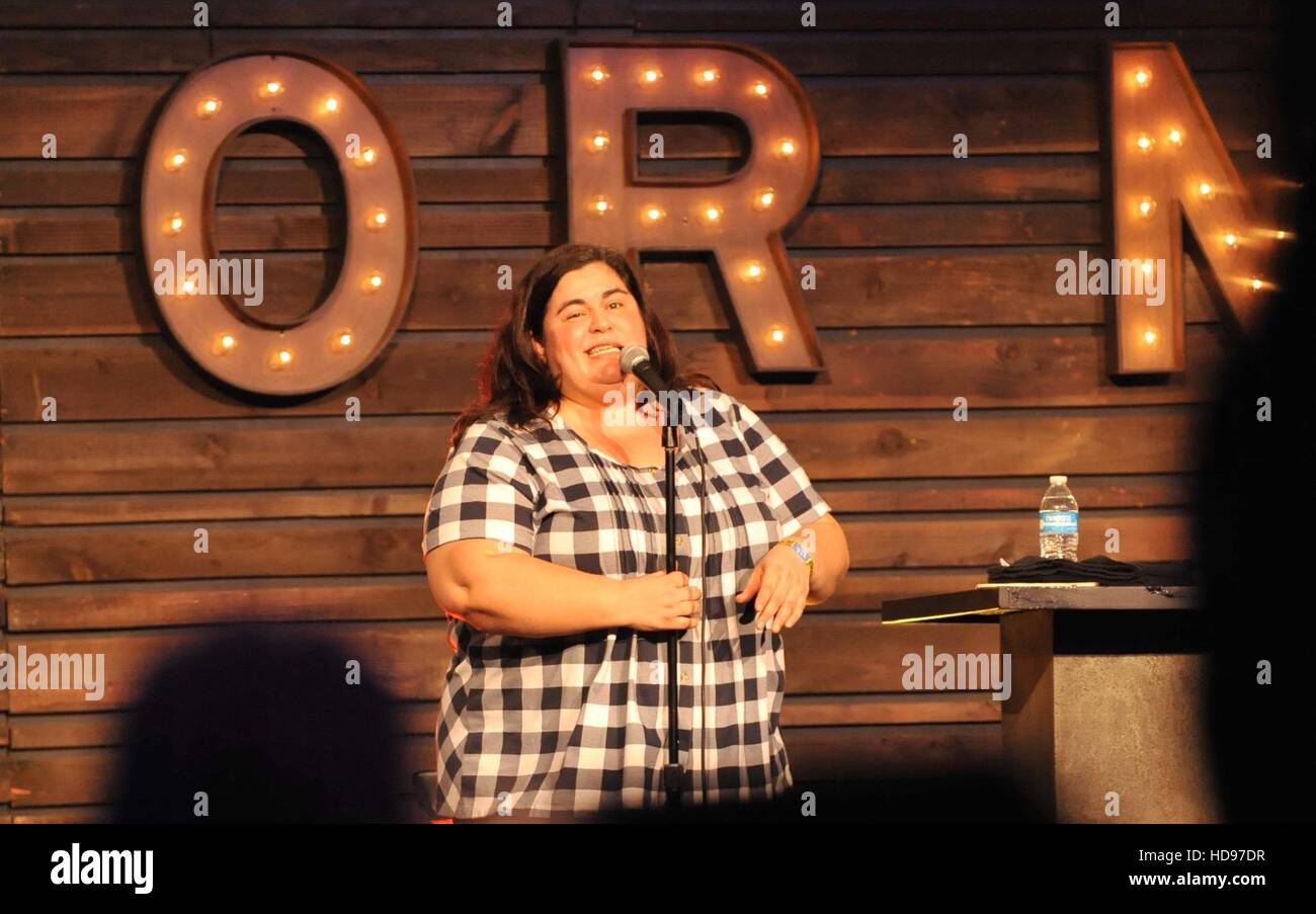 Comedian Deb DeGiovanni does stand up at the KAABOO Del Mar music ...