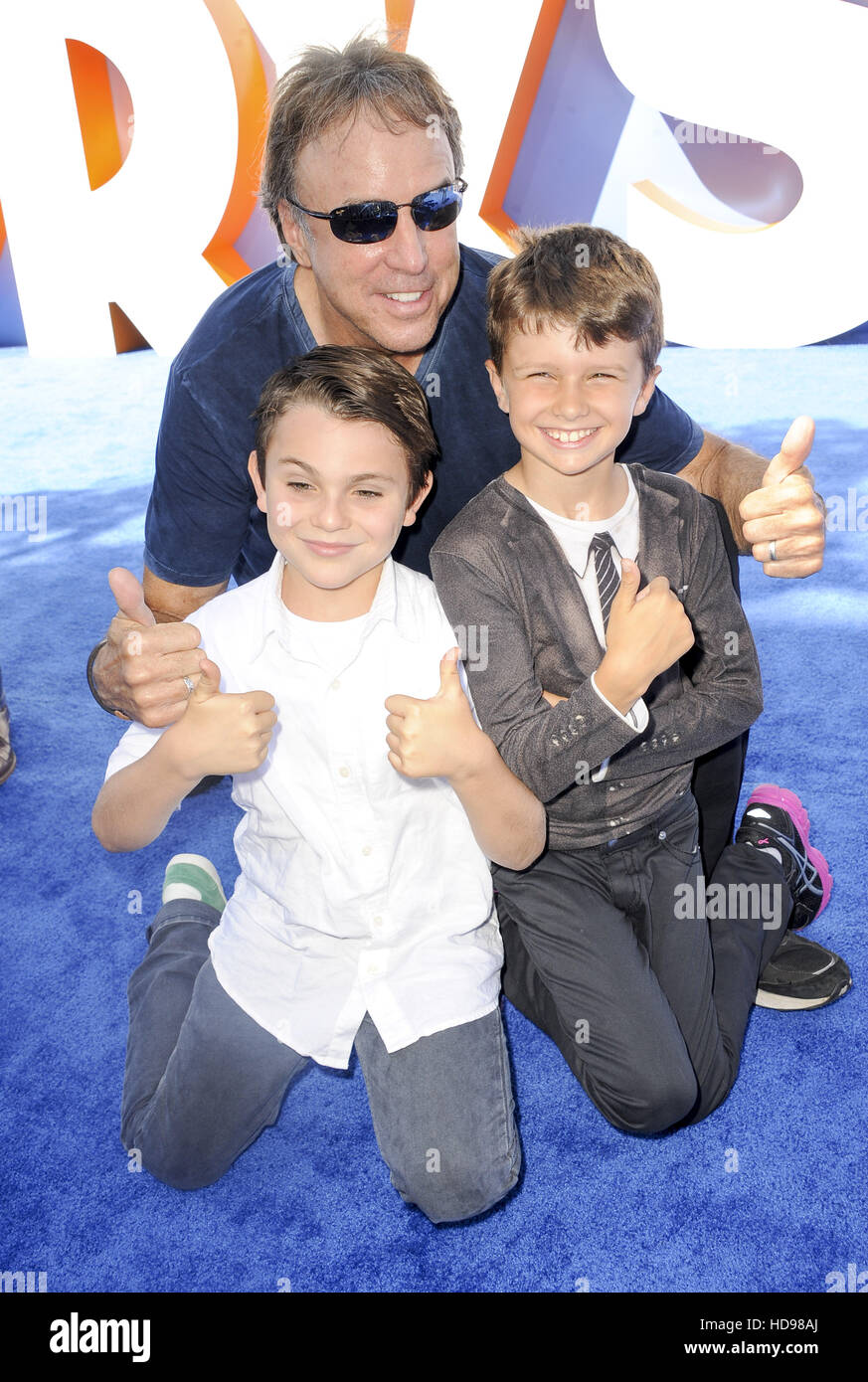 Film Premiere of Storks Featuring: Kevin Nealon, Gable Ness Nealon ...