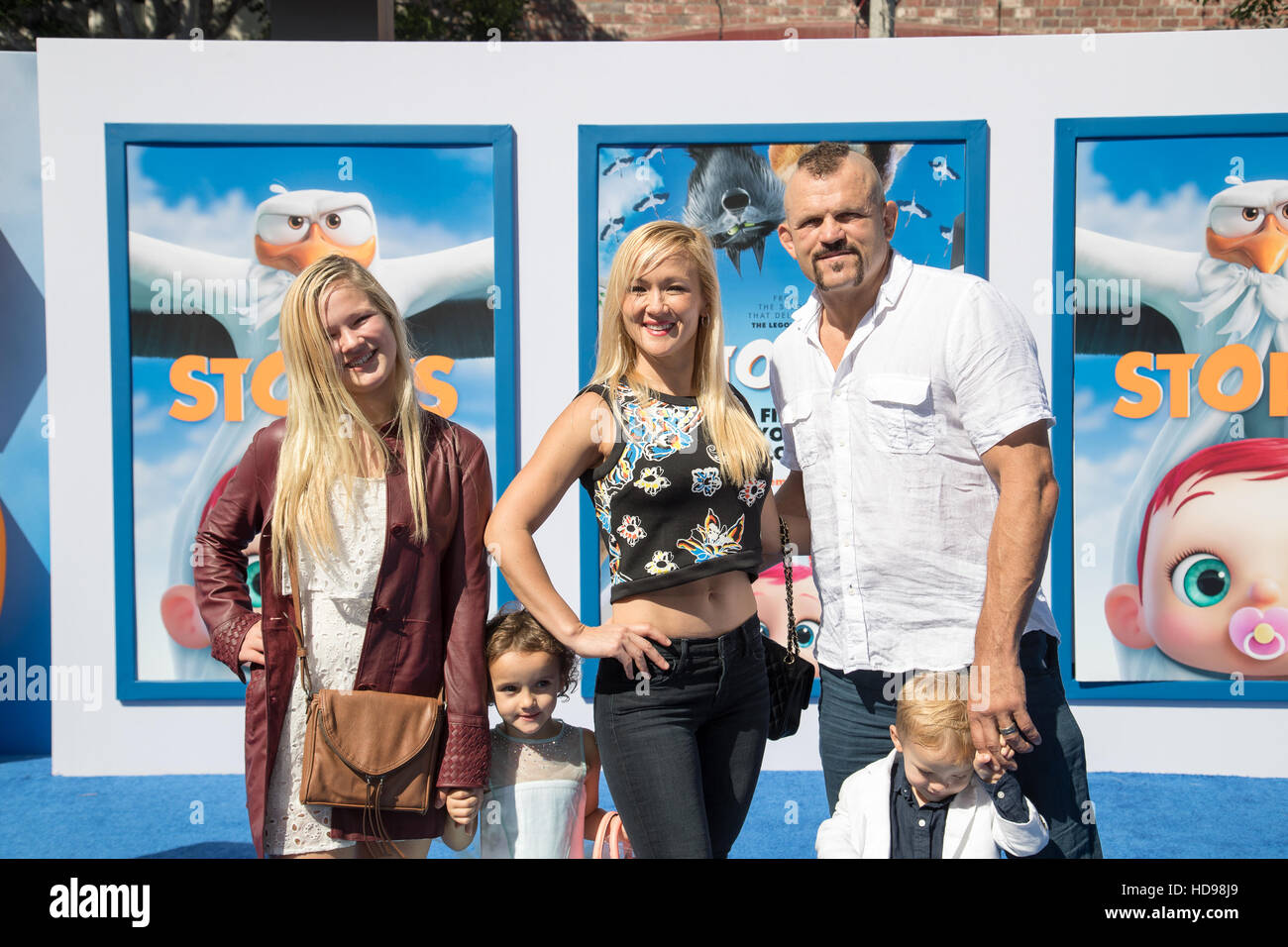 Premiere of 'Storks' at the Village Theater - Arrivals Featuring: Chuck ...