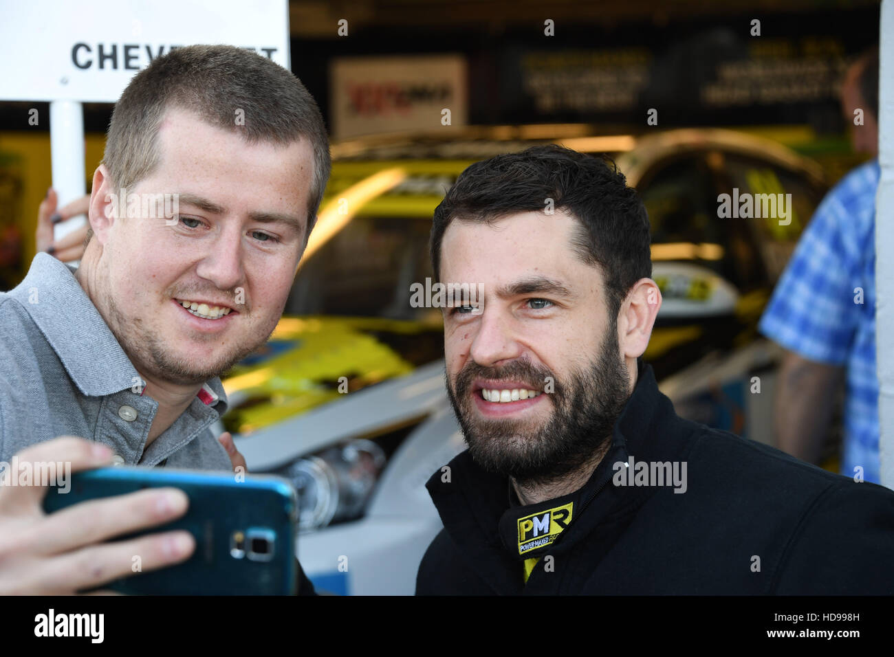 Actor and now professional racing car driver Kelvin Fletcher made ...