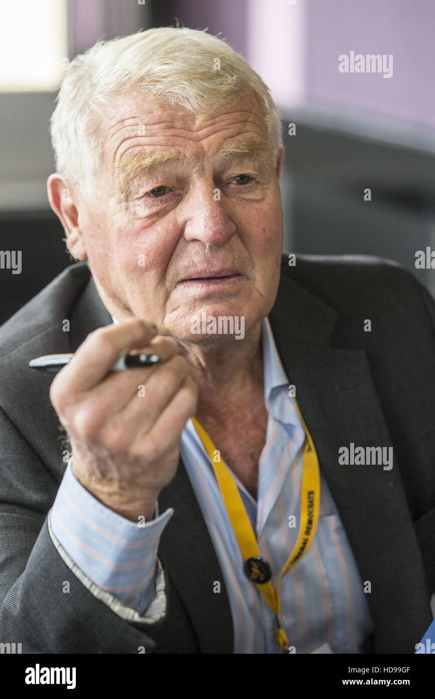 Paddy Ashdown signs copies of his new book 'Game of Spies' at the ...