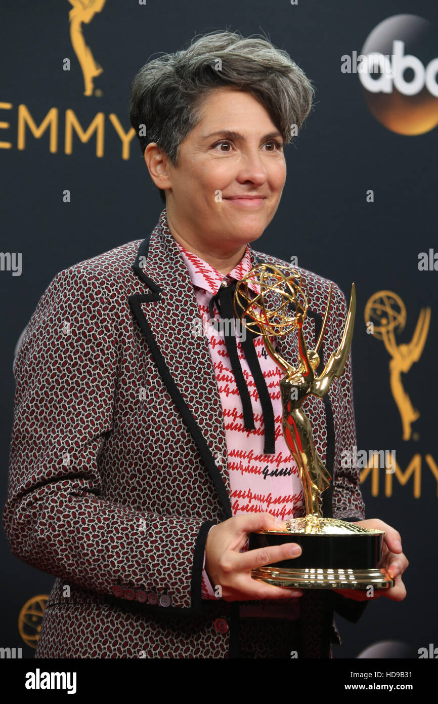 68th Emmy Awards held at the Microsoft Theater - Press Room Featuring ...