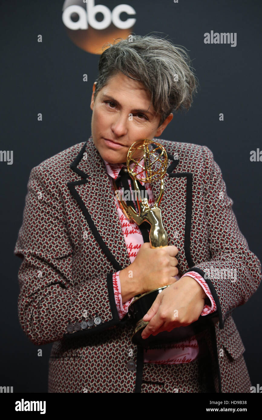 68th Emmy Awards held at the Microsoft Theater - Press Room Featuring ...