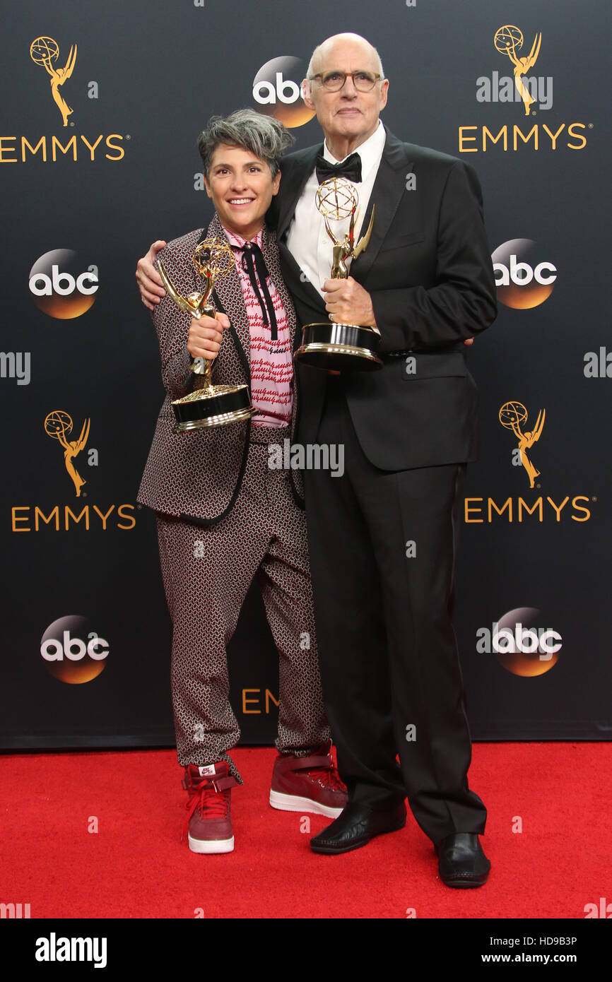 68th Emmy Awards held at the Microsoft Theater - Press Room Featuring ...