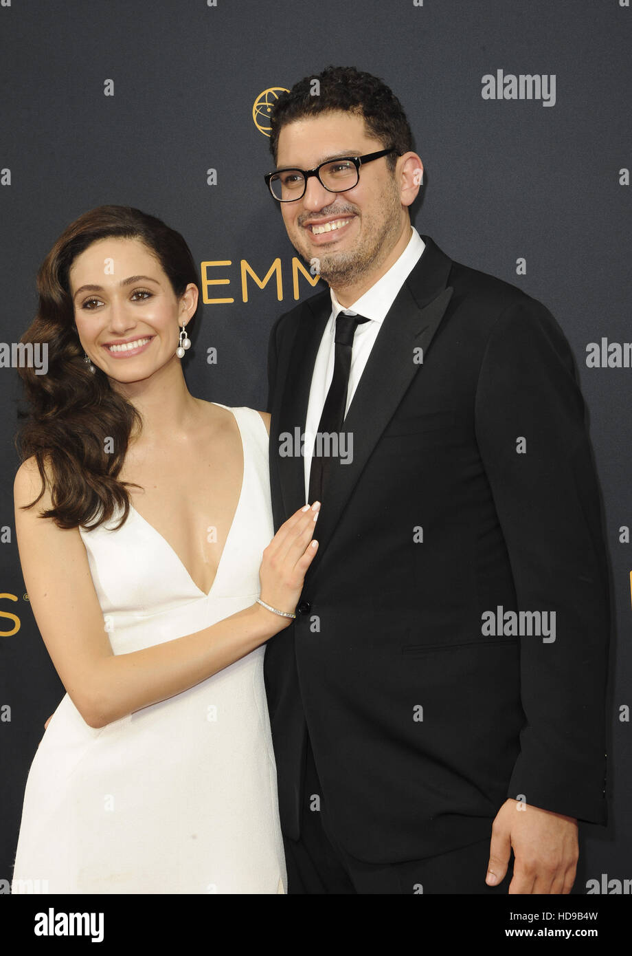 The 68th Annual Primetime Emmy Awards arrivals Featuring: Emmy Rossum ...