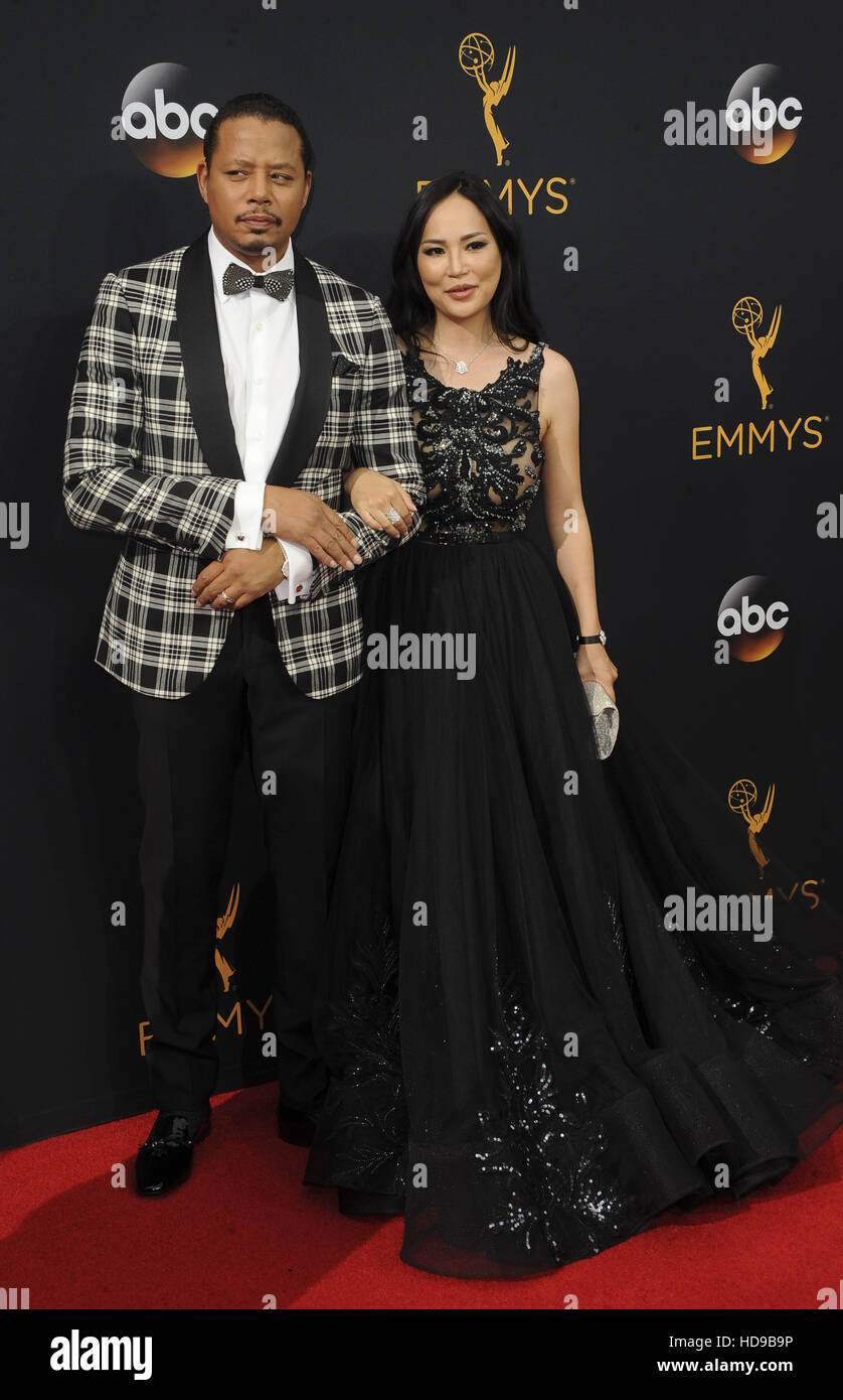 The 68th Annual Primetime Emmy Awards arrivals Featuring: Terrence ...