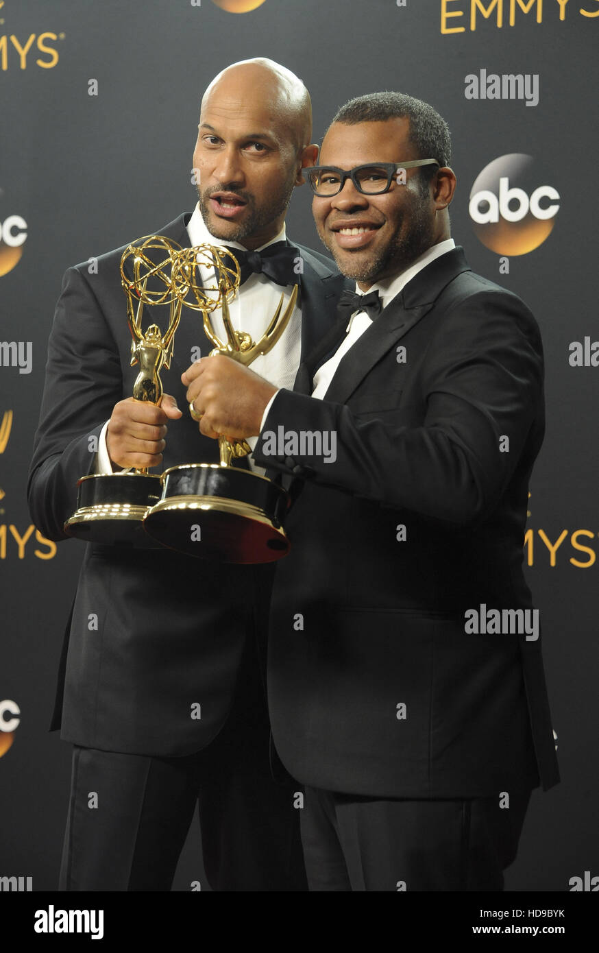68th Emmy Awards held at the Microsoft Theater - Press Room Featuring ...