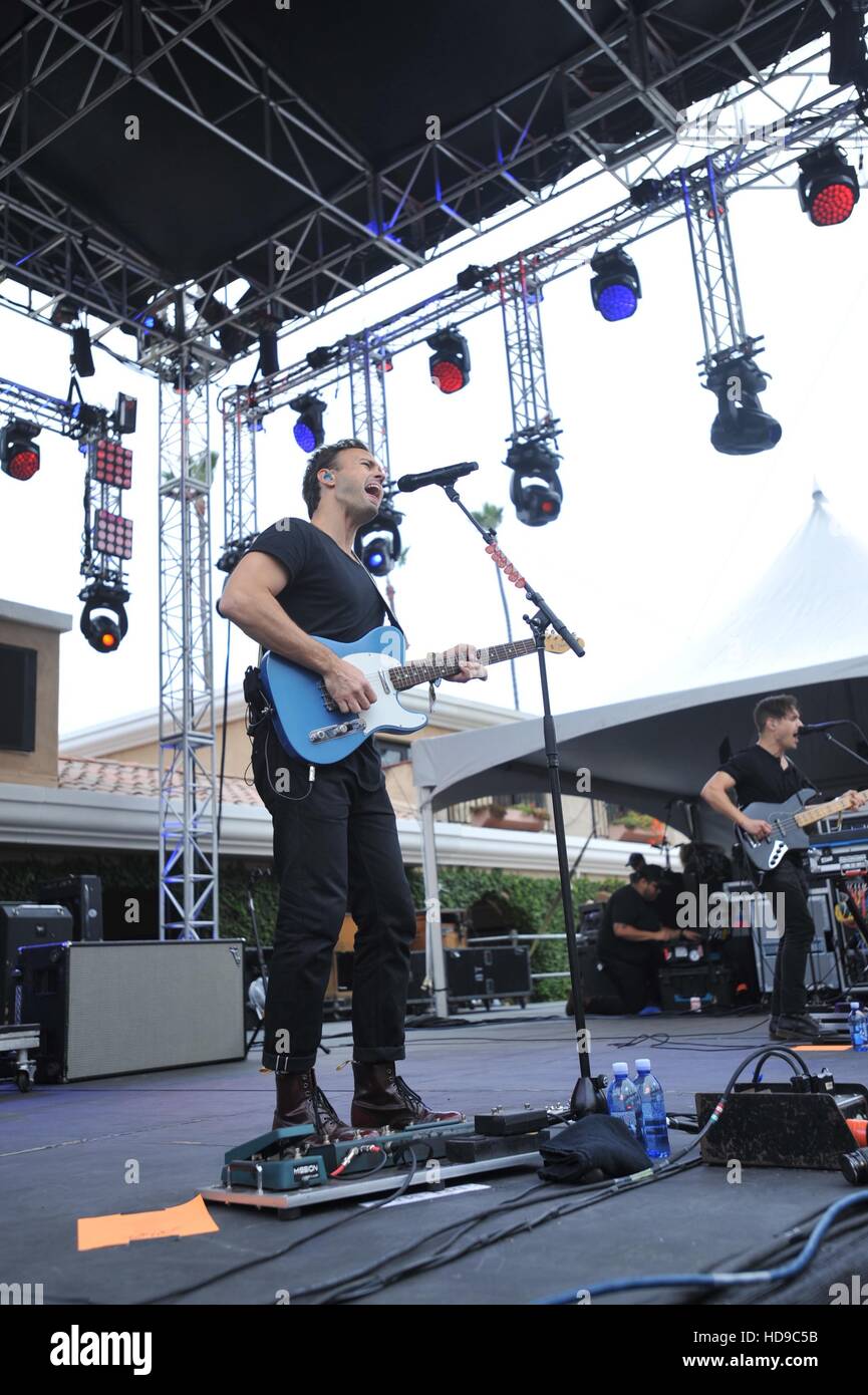 Atlas Genius perform on the Trestles stage during the 2016 KAABOO Del ...