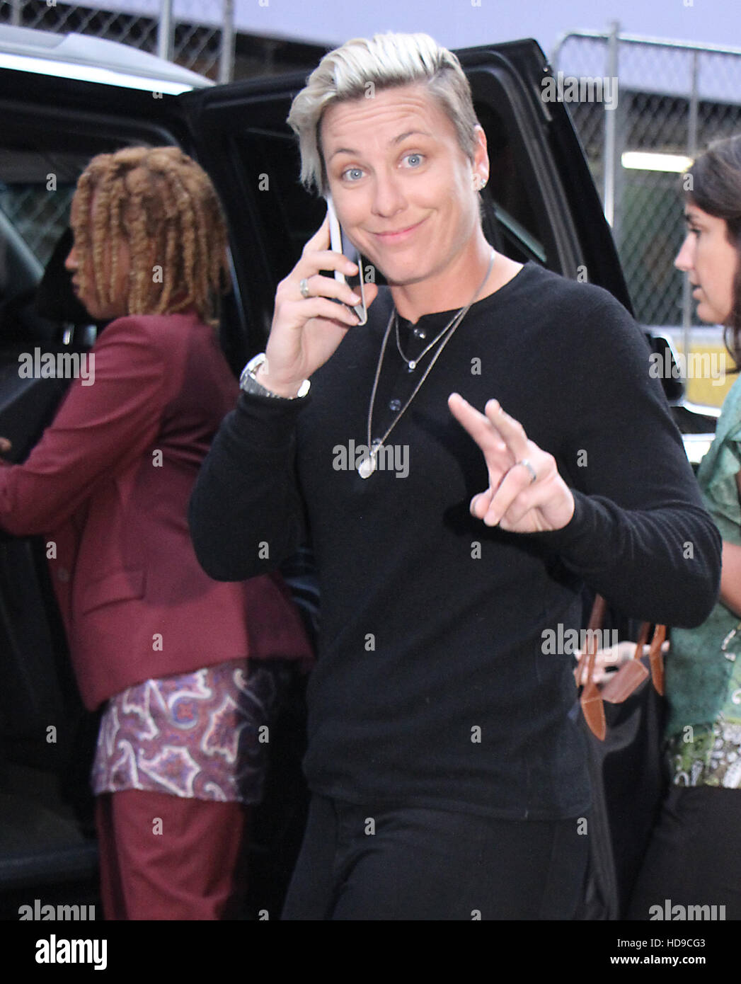 Celebrities at the 'Good Morning America' studios Featuring: Abby ...