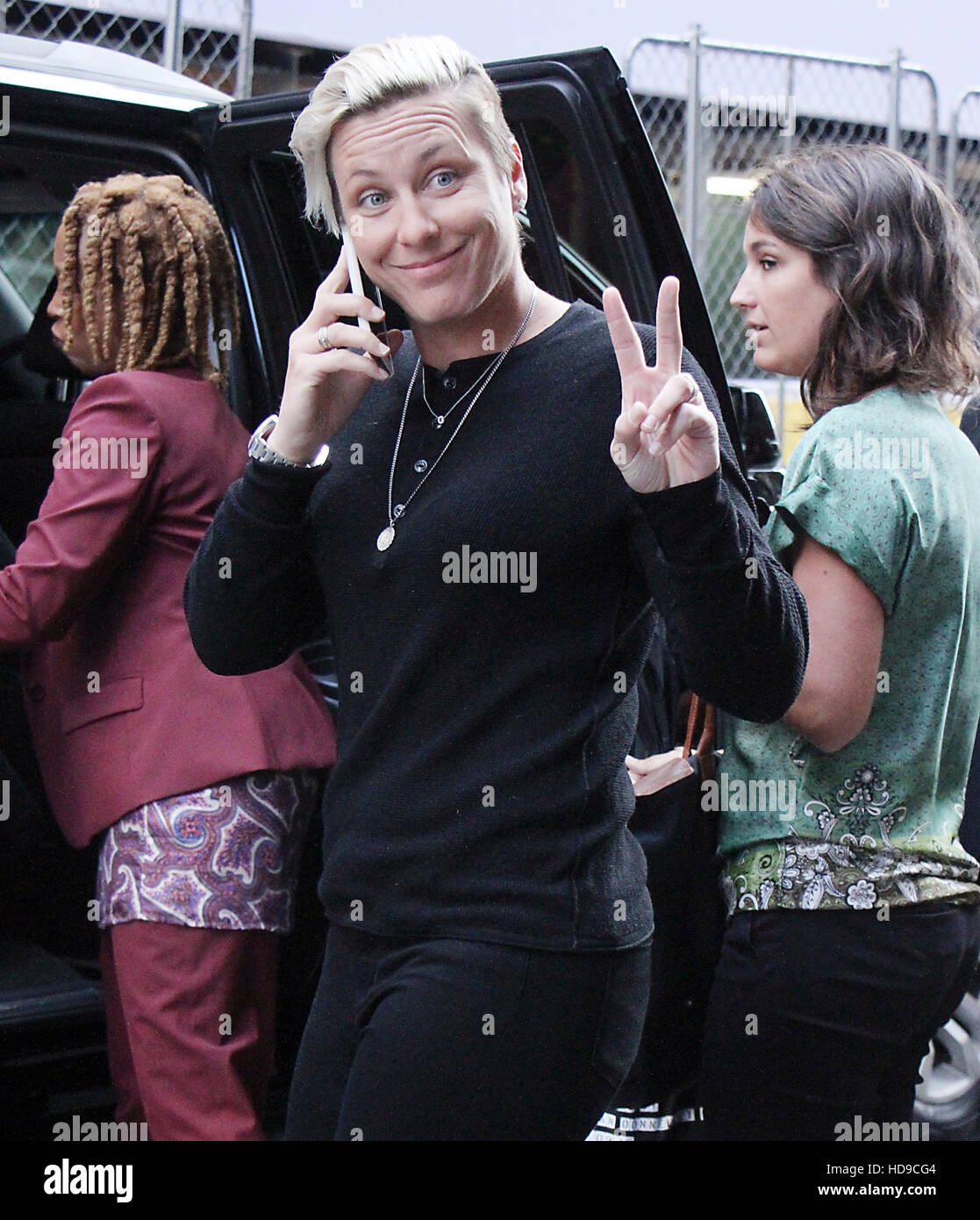 Celebrities at the 'Good Morning America' studios Featuring: Abby ...