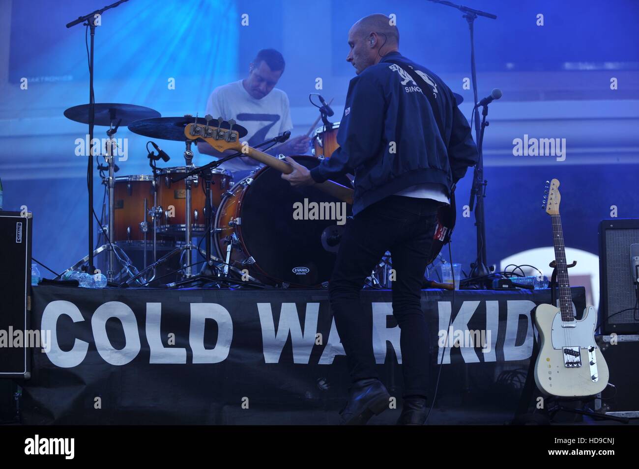Cold War Kids perform on the Trestles stage during the 2016 KAABOO Del ...