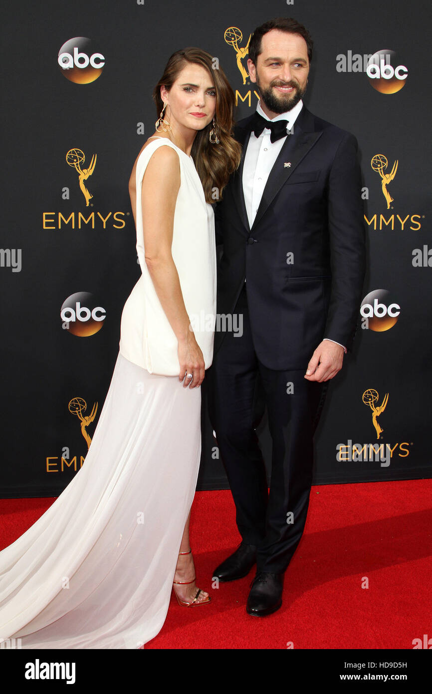 Keri russell, matthew rhys emmys hi-res stock photography and images ...