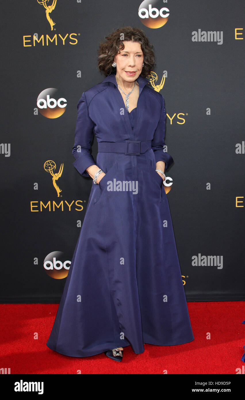 68th Emmy Awards Arrivals 2016 held at the Microsoft Theater Featuring ...