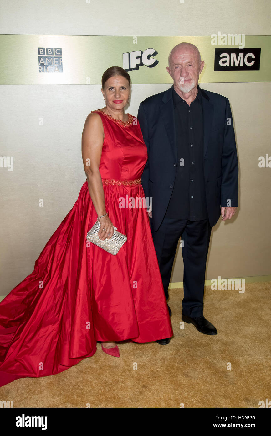 Jonathan Banks and Gennera Banks attending the AMC Networks' 68th ...