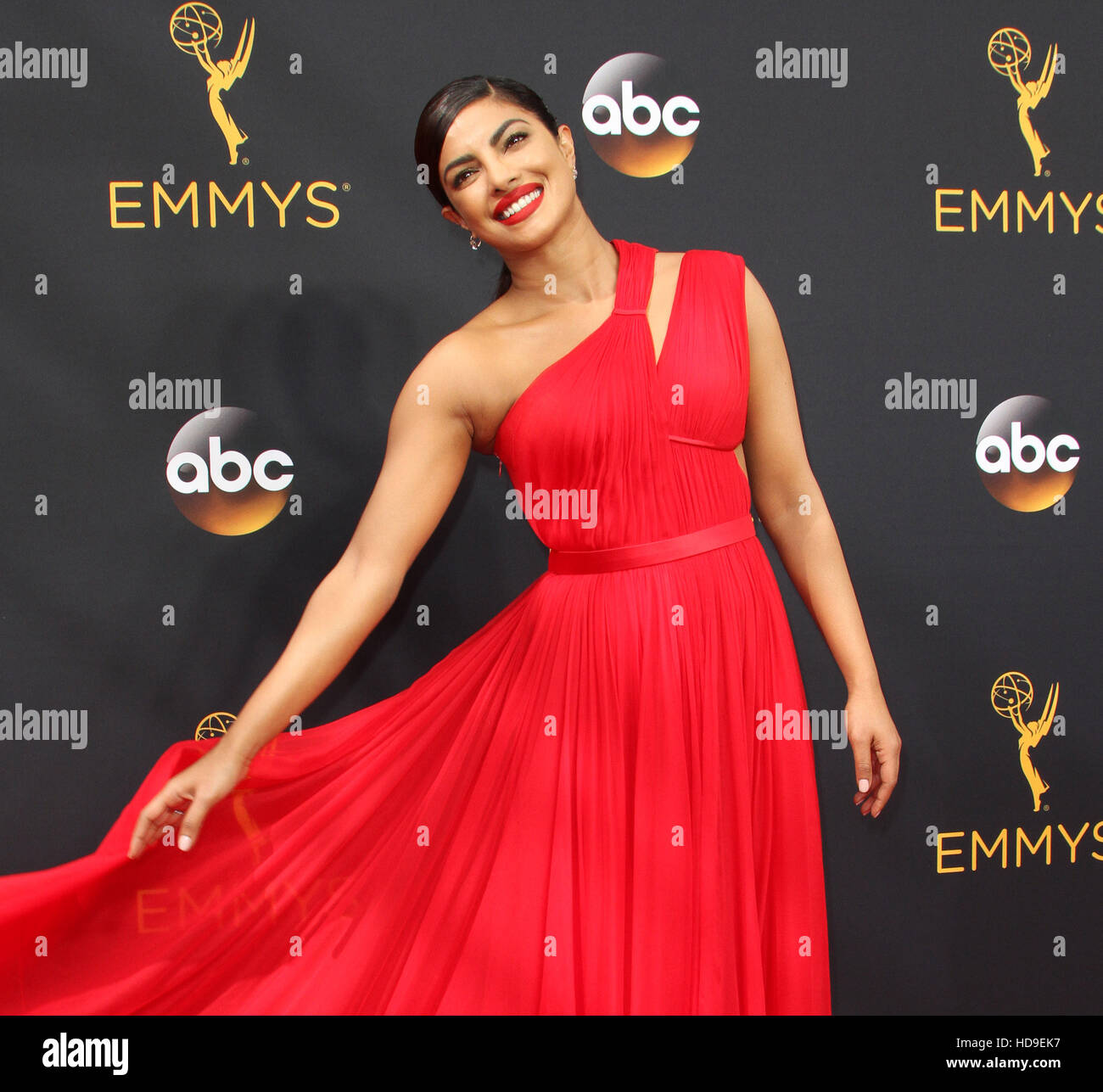 68th Emmy Awards Arrivals 2016 held at the Microsoft Theater Featuring ...