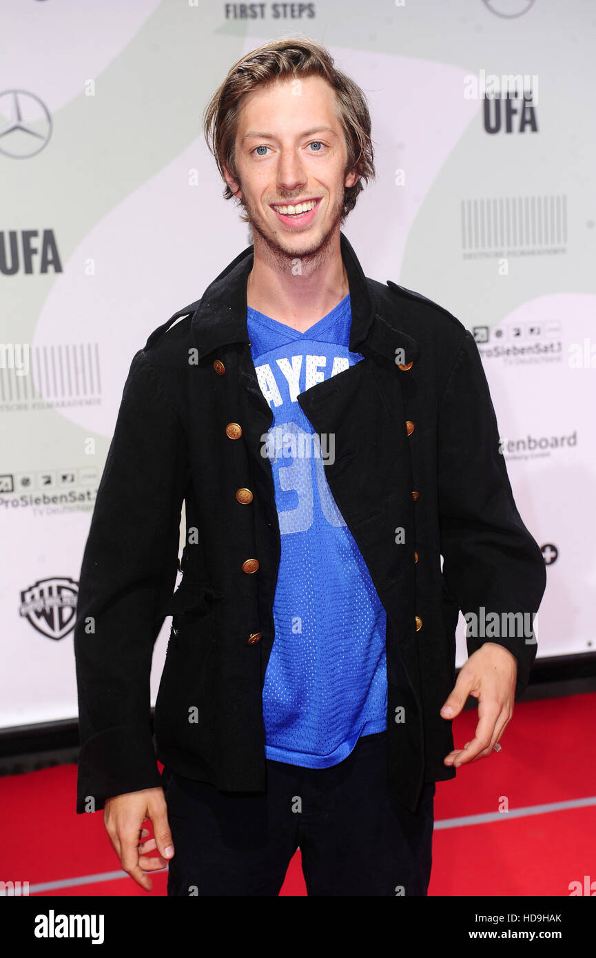 First Steps Awards 2016 at Theater des Westens. Featuring: Max Mauff ...