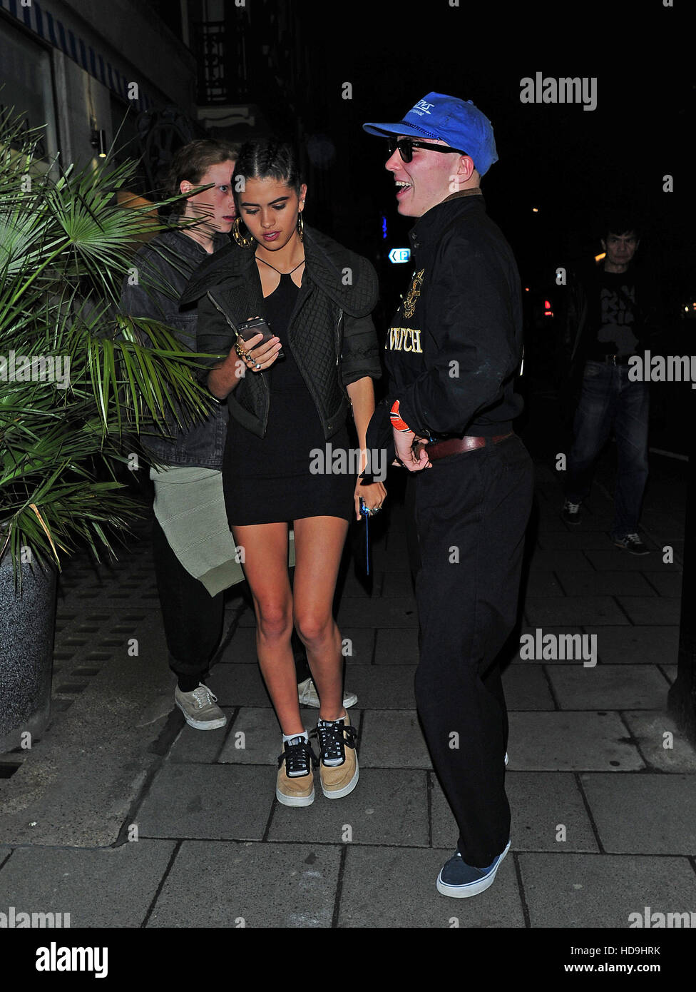 Celebrities at London Fashion Week Featuring: Rocco Ritchie, Mystery ...