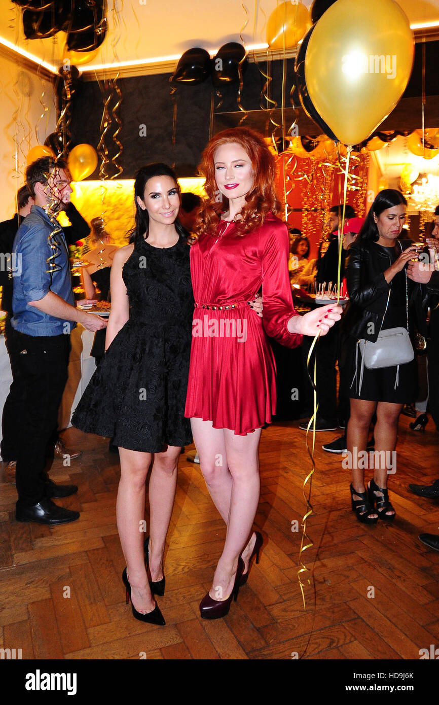 1st anniversary party Kokosh Hair & Beauty Salon Featuring: Sila Sahin ...