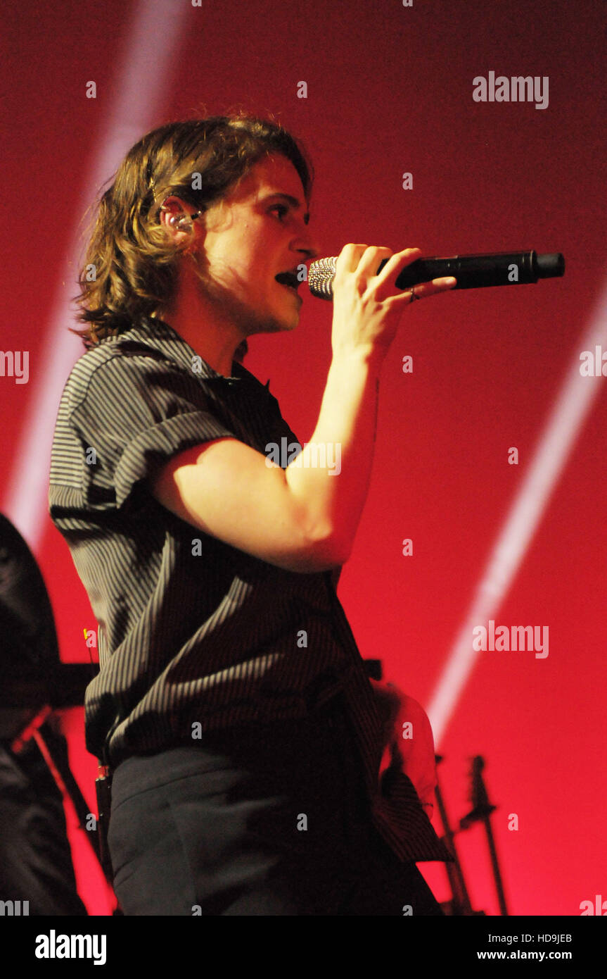 Christine and the Queens performing live in concert as part of the ...