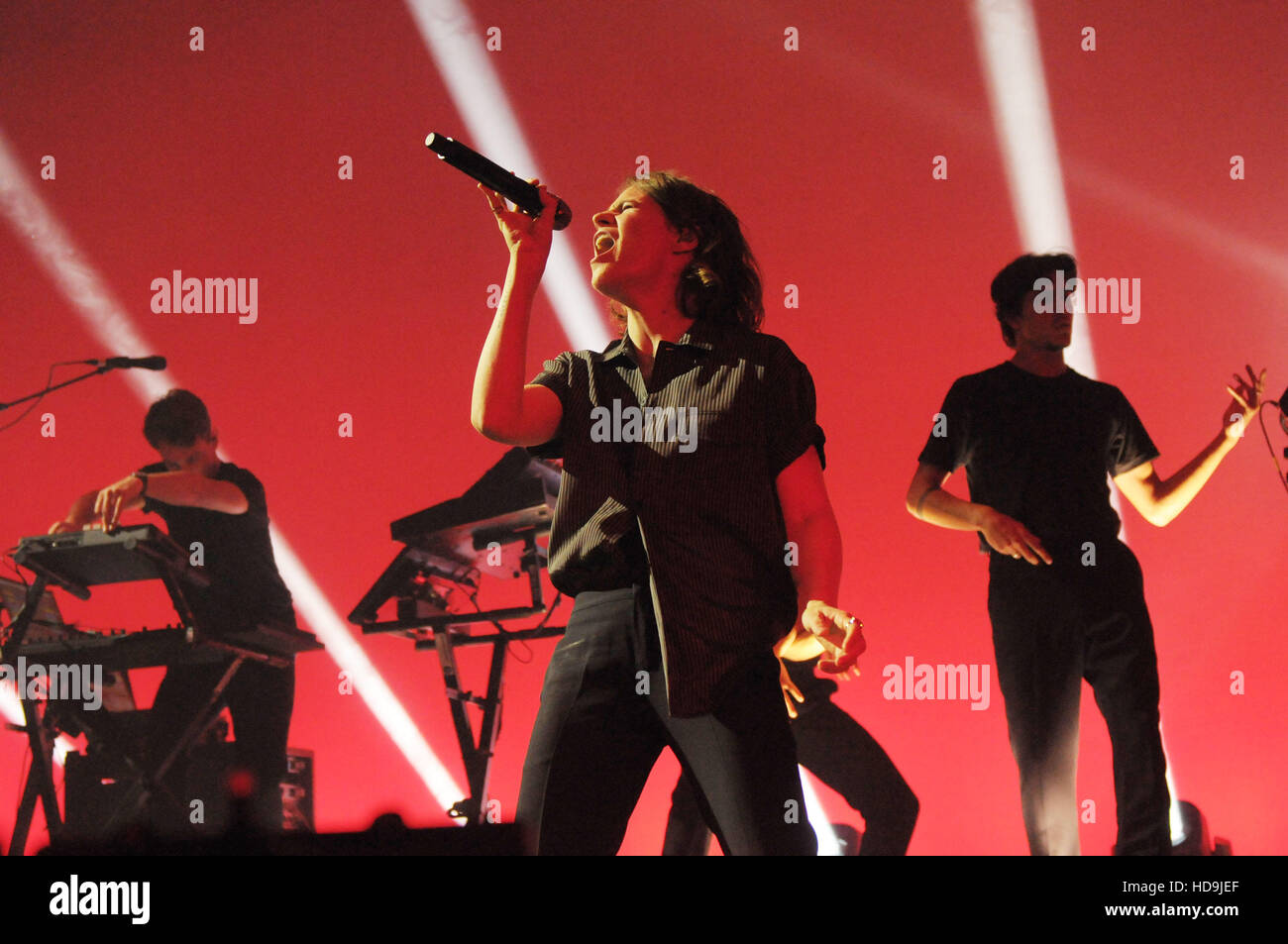 Christine and the Queens performing live in concert as part of the ...