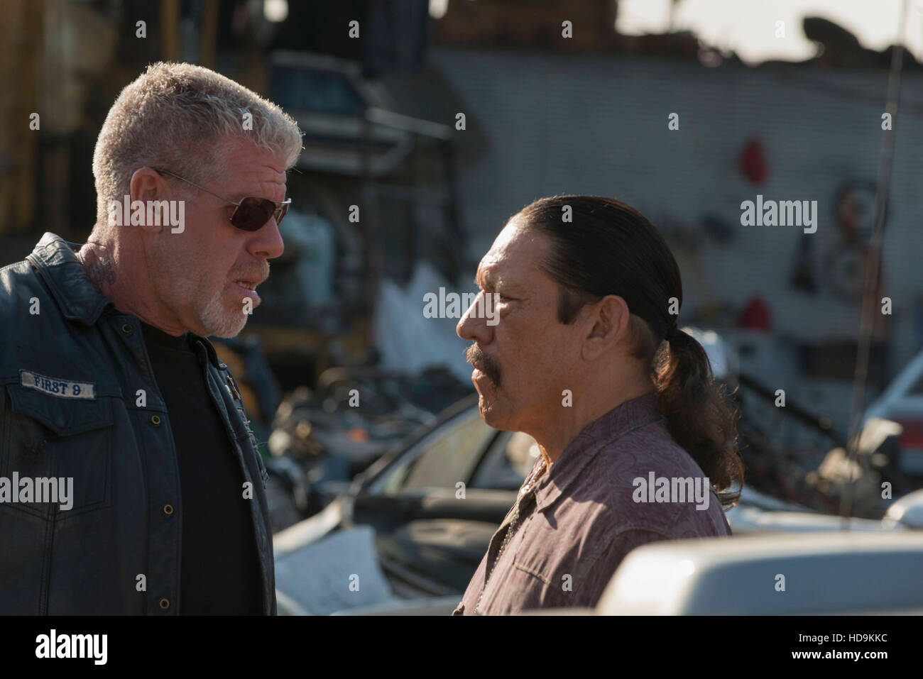 SONS OF ANARCHY, l-r: Ron Perlman, Danny Trejo in 'To Thine Own Self' (Season 5, Episode 11 ...