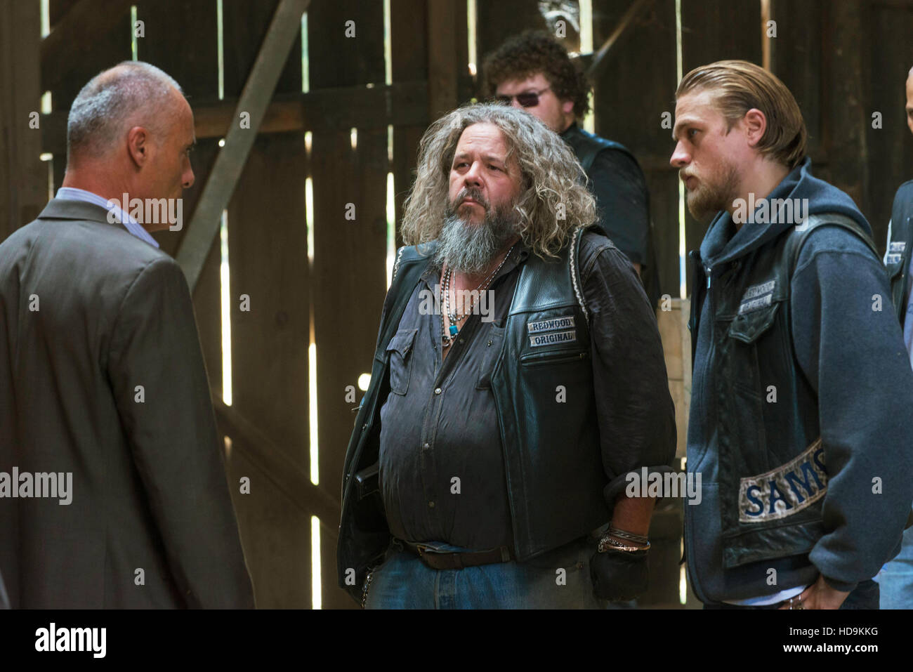 SONS OF ANARCHY, l-r: Timothy V. Murphy, Mark Boone Junior, Charlie ...