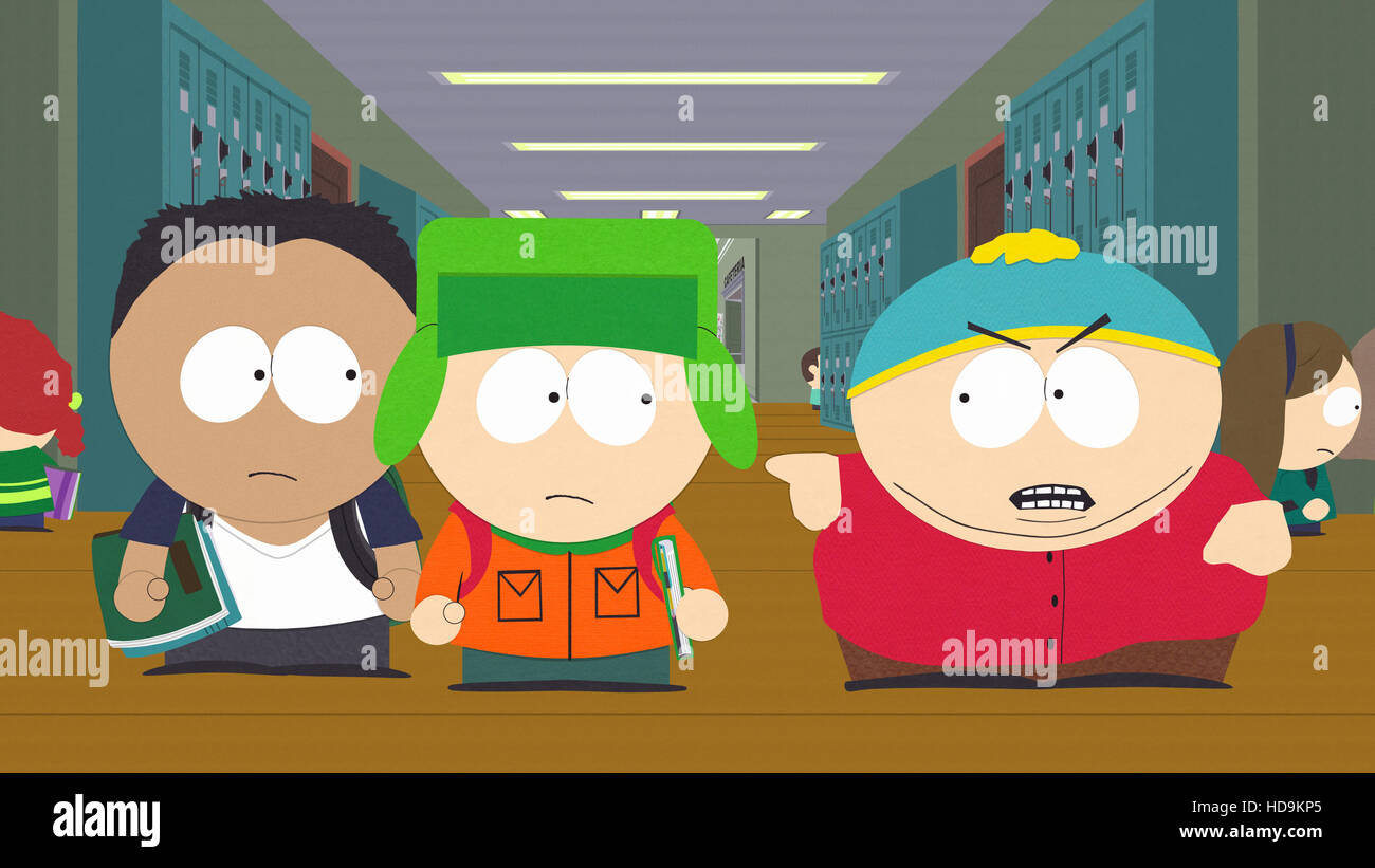 South Park From Left David Kyle Broflovski Eric Cartman Youre Not Yelping Season 19
