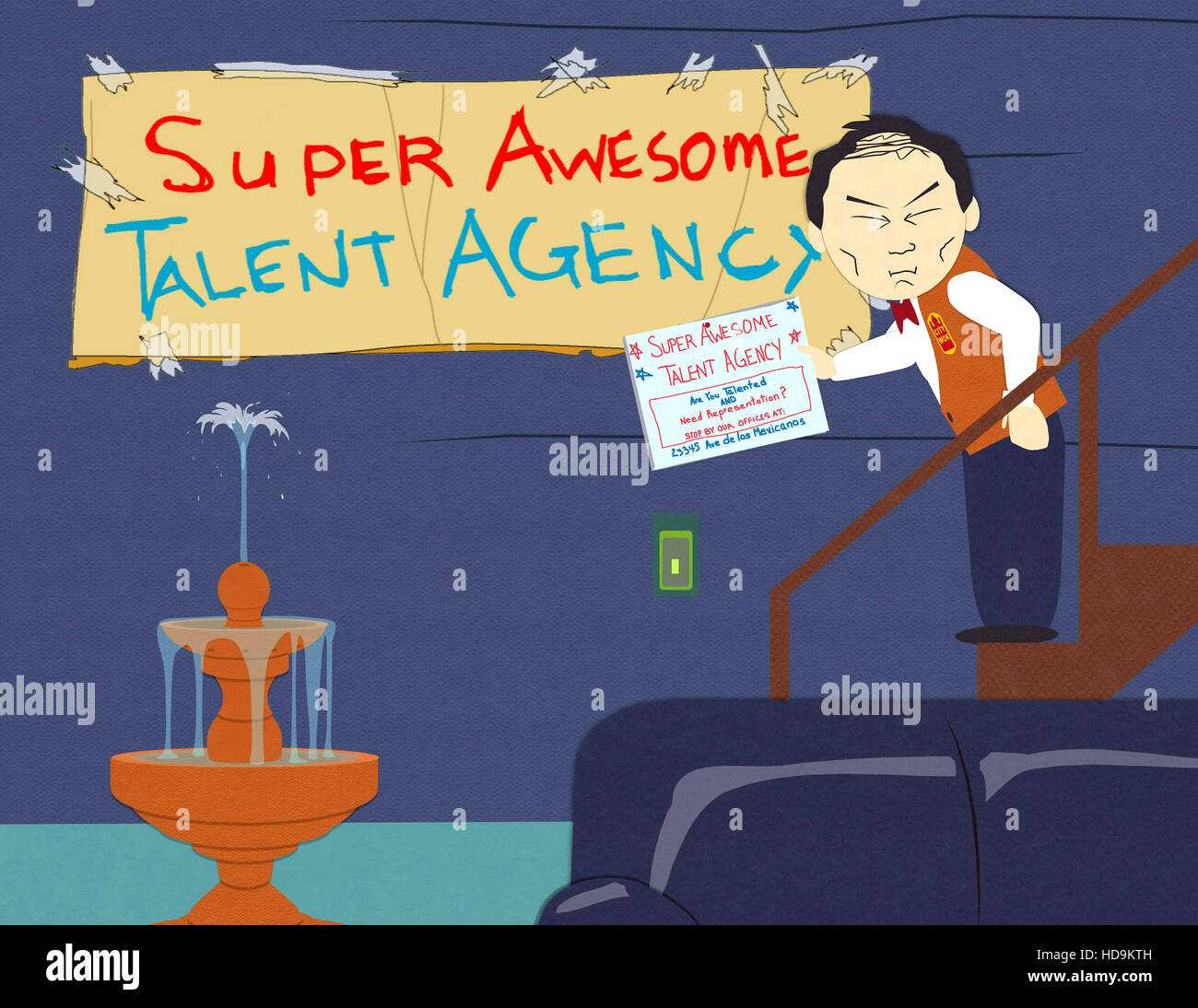 SOUTH PARK, Lou Kim (owner of City Wok), 'Wing', (Season 9, epis. #903 ...