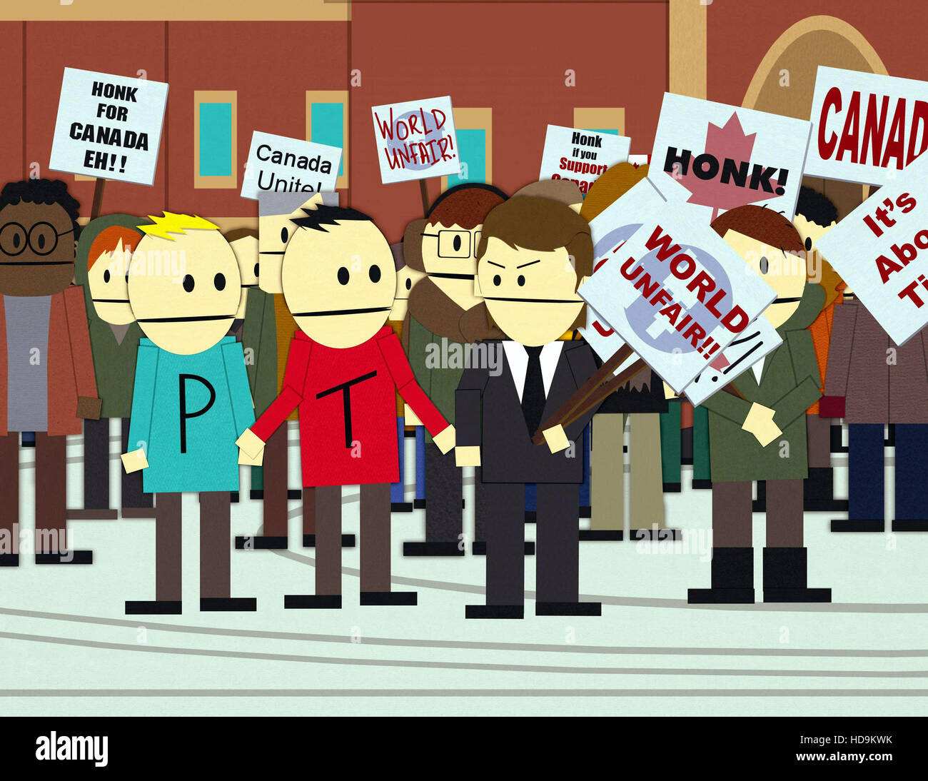 SOUTH PARK, (foreground, from left): Phillip, Terrance, 'Canada On ...