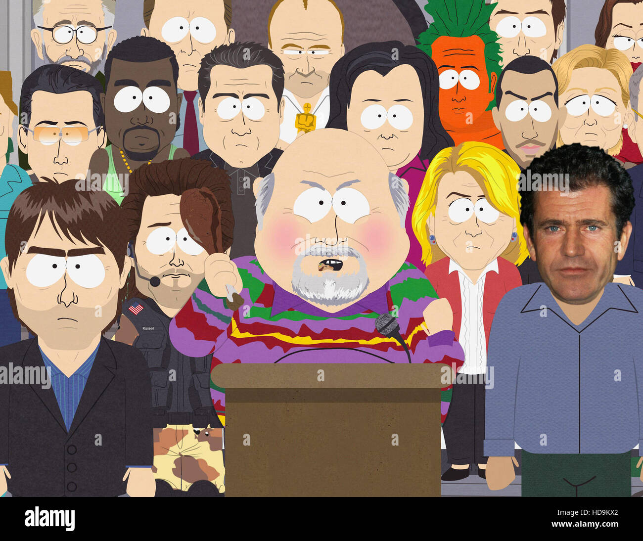 SOUTH PARK, Tom Cruise, Ben Affleck, Kayne West, Steven Spielberg, Rob ...