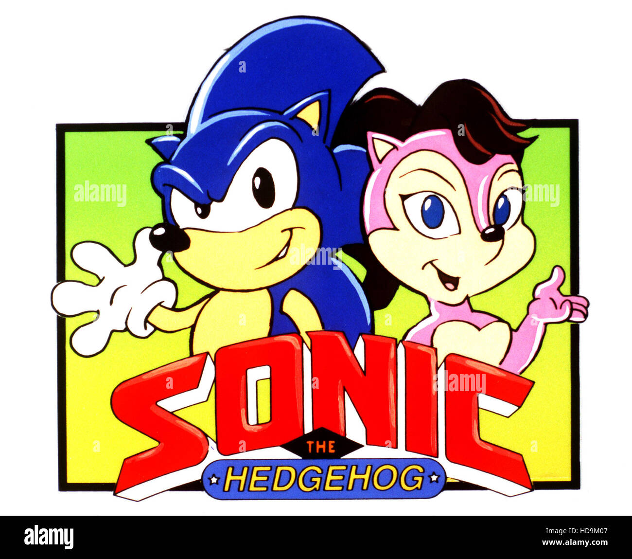 SONIC THE HEDGEHOG, Sonic the Hedgehog (l.), 1993-95, (c)DiC ...