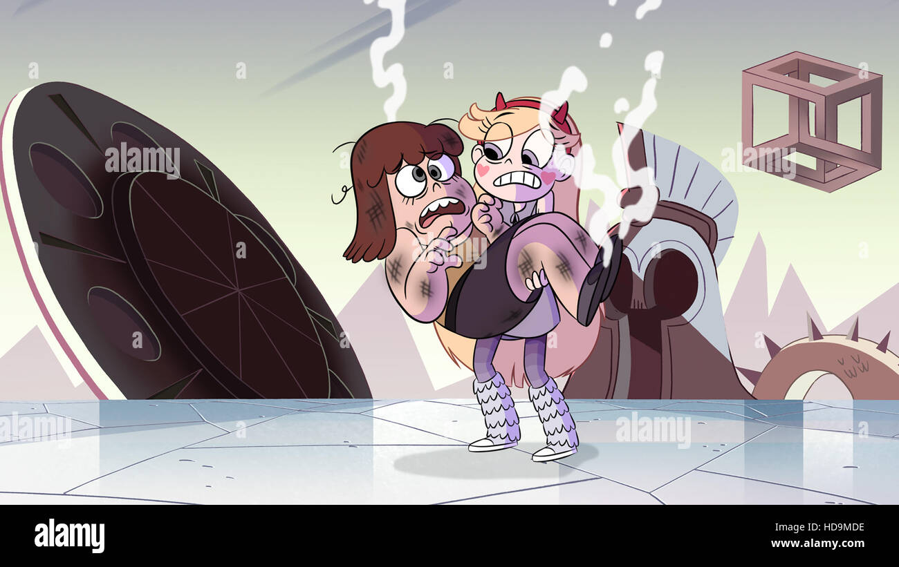 STAR VS. THE FORCES OF EVIL, l-r: Chelsea, Star Buterfly in ...