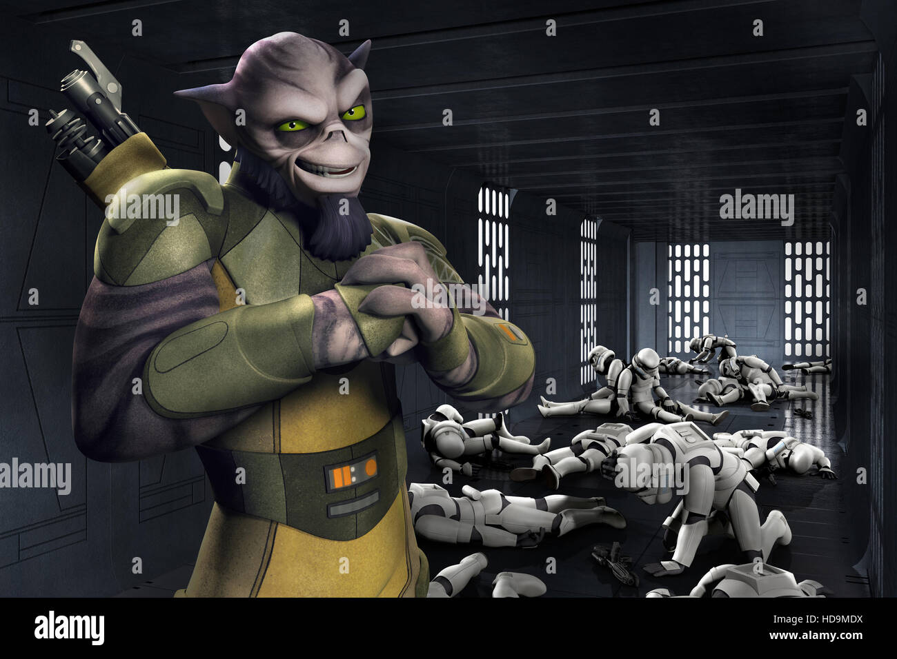 STAR WARS REBELS, Zeb Orrelios (aka Zeb the Muscle), (Season 1, 2014 ...