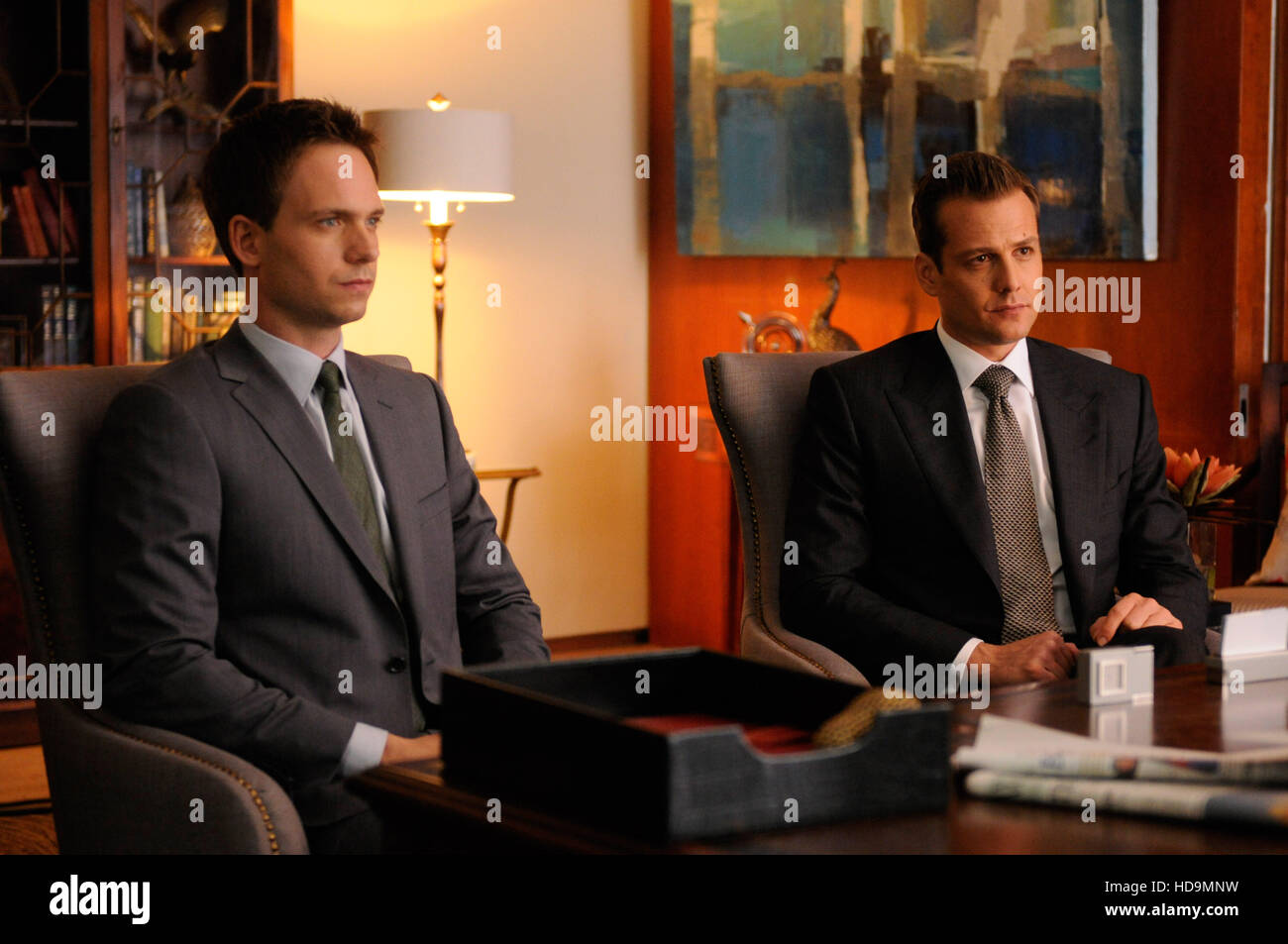 SUITS, (from left): Patrick J. Adams, Gabriel Macht, 'The Choice ...